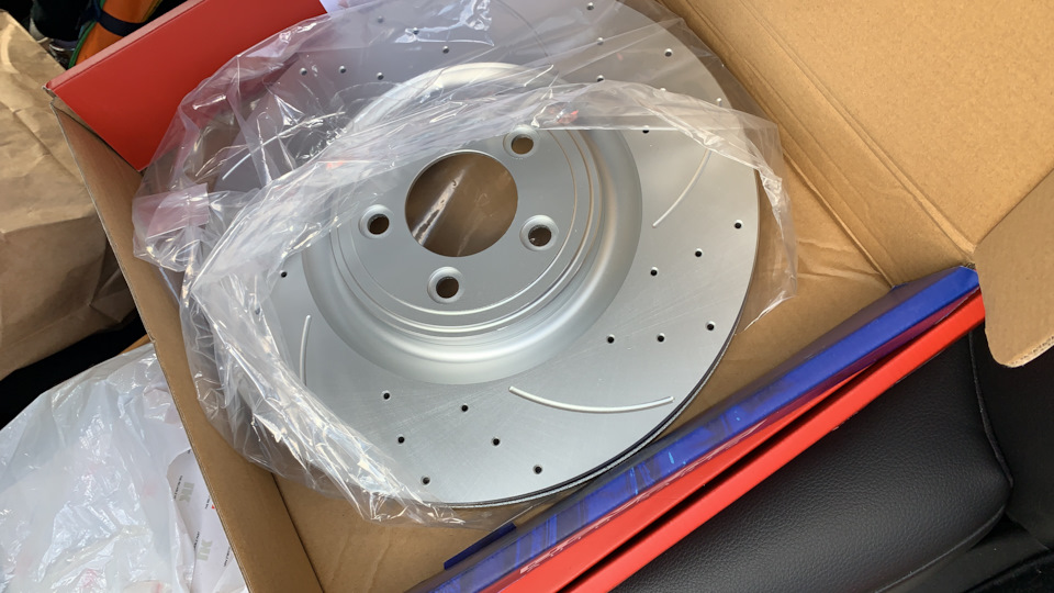 Апгрейд на 355мм и ТО — Jaguar XF (1G), 2 л, 2013 года | визит на ...