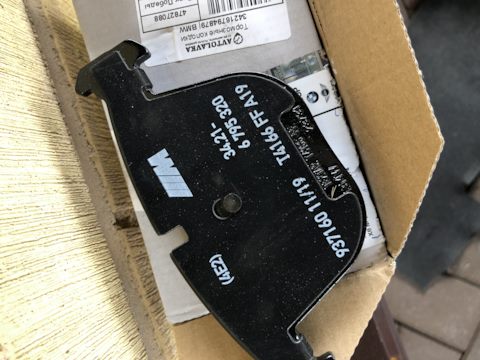 34216794879 Тормозные колодки зд X5M X6M BMW | Запчасти на DRIVE2