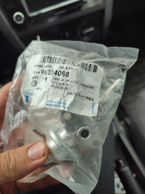 96334068 Регулятор давления топлива GM | Запчасти на DRIVE2