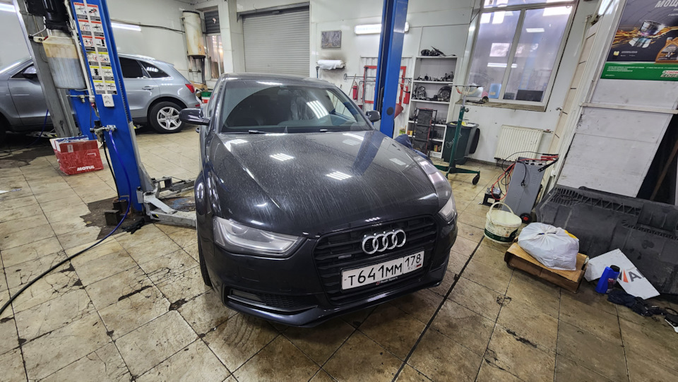 Замена масла в S-Tronic dl501, обводные трубки антифриза — Audi A4 (B8 ...