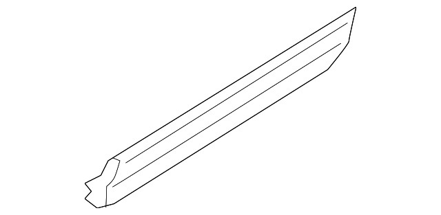 LR137414 Молдинг двери Наружный молдинг двери Jaguar Land Rover ...