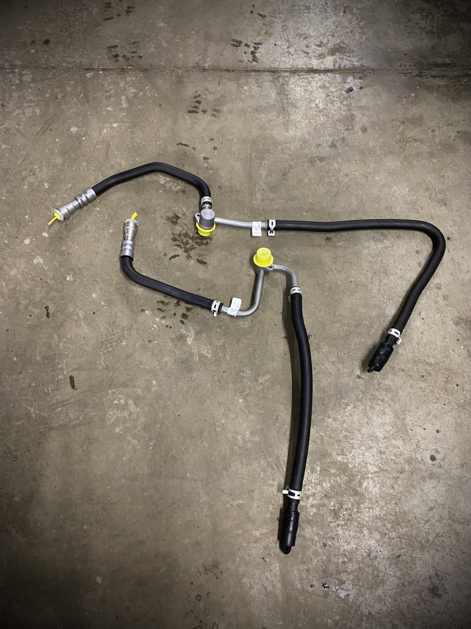 Замена шлангов масленного радиатора — Land Rover Range Rover (3G), 4,2 ...