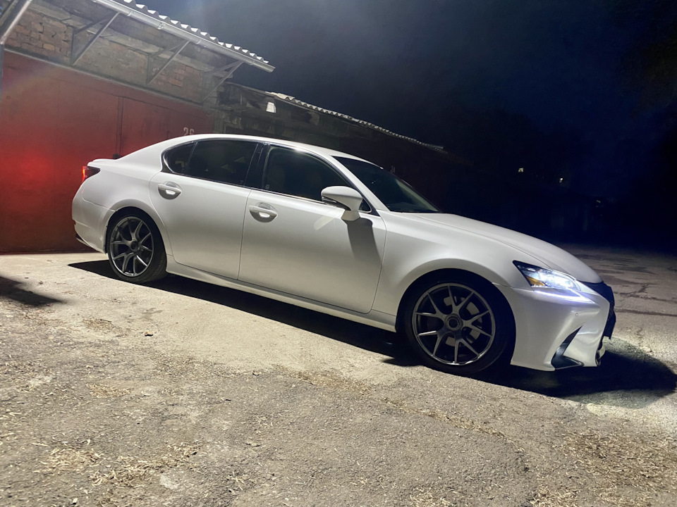 RAYS Homura 2x5s — Lexus GS (L10), 2,5 л, 2012 года | колёсные диски ...