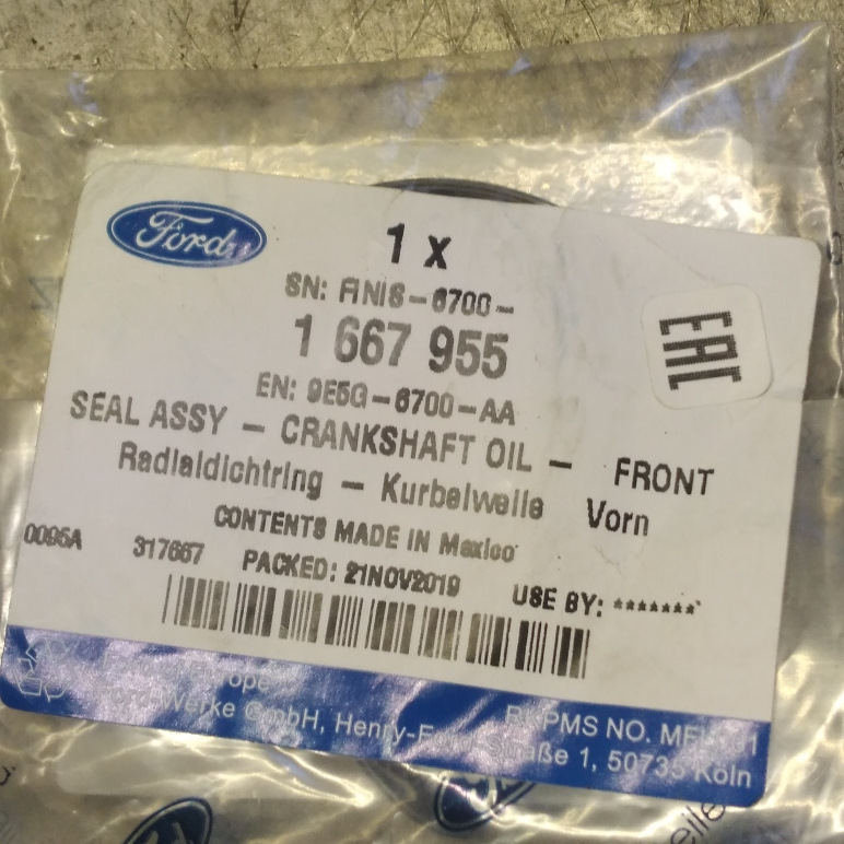 Замена переднего сальника коленвала . Попытка №3. — Ford Maverick II, 2 ...