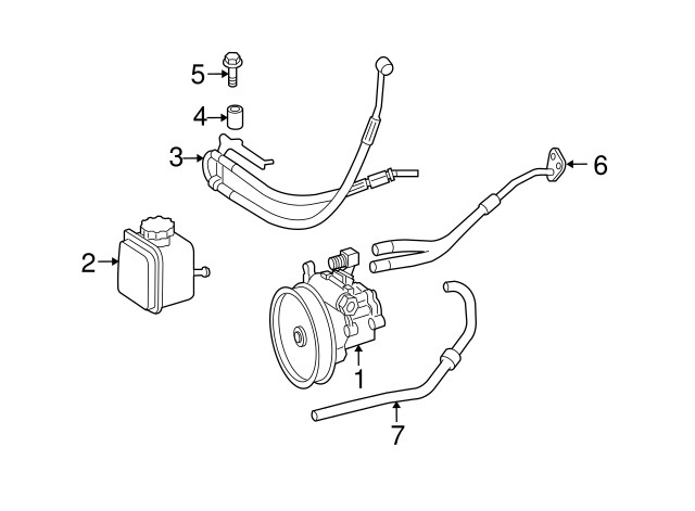 A0004602683 Бачок масляный гур Mercedes | Запчасти на DRIVE2