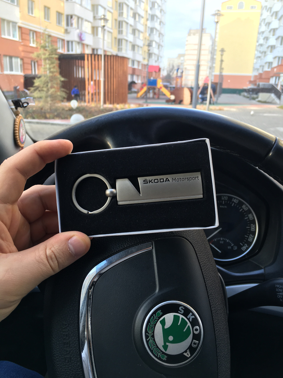 Оригинальный брелок Skoda Motorsport — Skoda Octavia A5 Mk2, 1,4 л ...