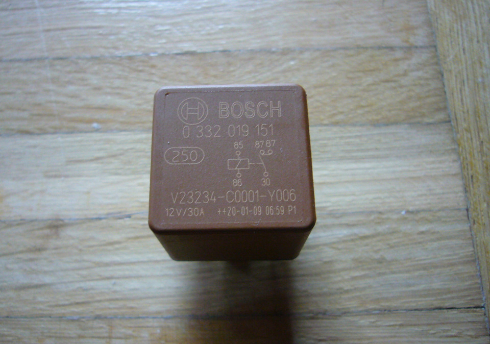 0332019151 Реле BOSCH | Запчасти на DRIVE2