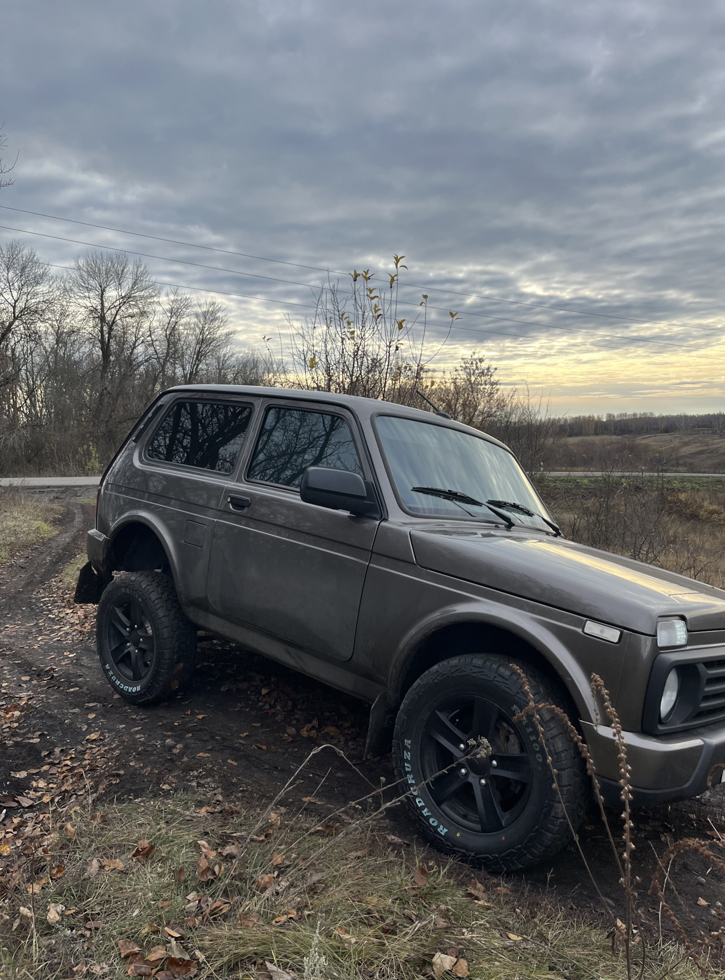 Тестируем новую резину. 215/70/16 roadcruza ra1100. — Lada 4x4 3D, 1,7 ...