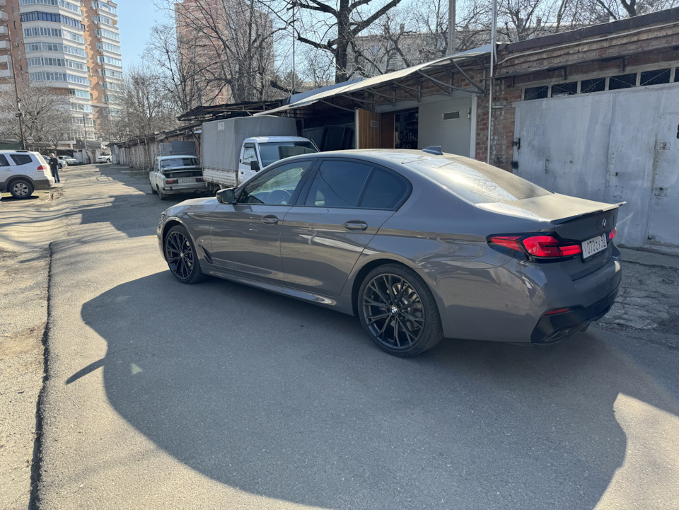 Зимняя резина на R19 Michelin — BMW 5 series (G30), 3 л, 2021 года | шины | DRIVE2