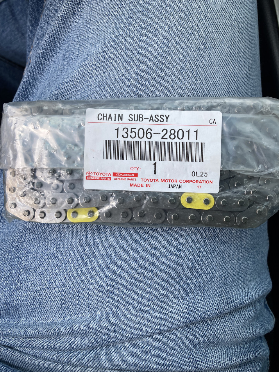 1350628011 Цепь ГРМ основная OEM TOYOTA LEXUS | Запчасти на DRIVE2