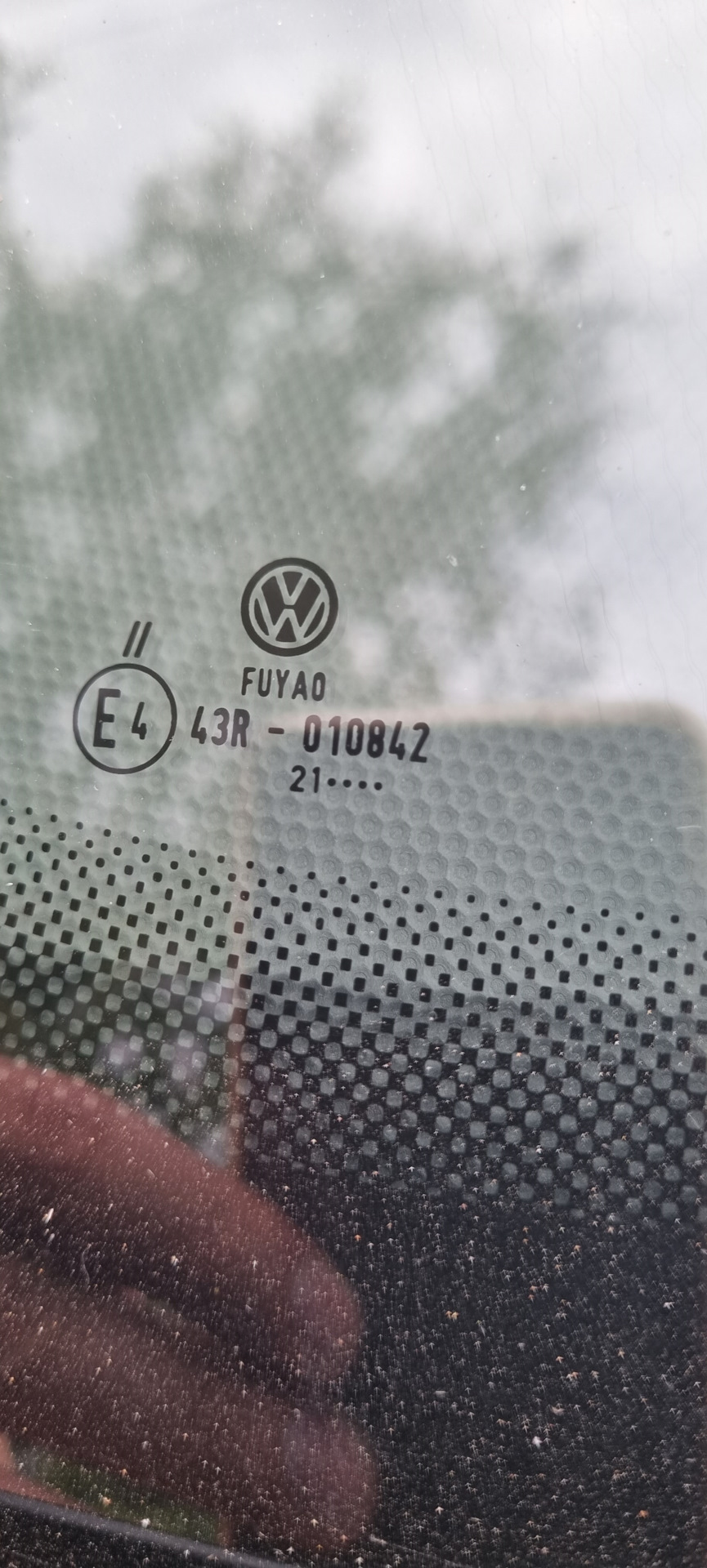 Замена лобового по КАСКО — Volkswagen Tiguan (2G), 2 л, 2018 года ...