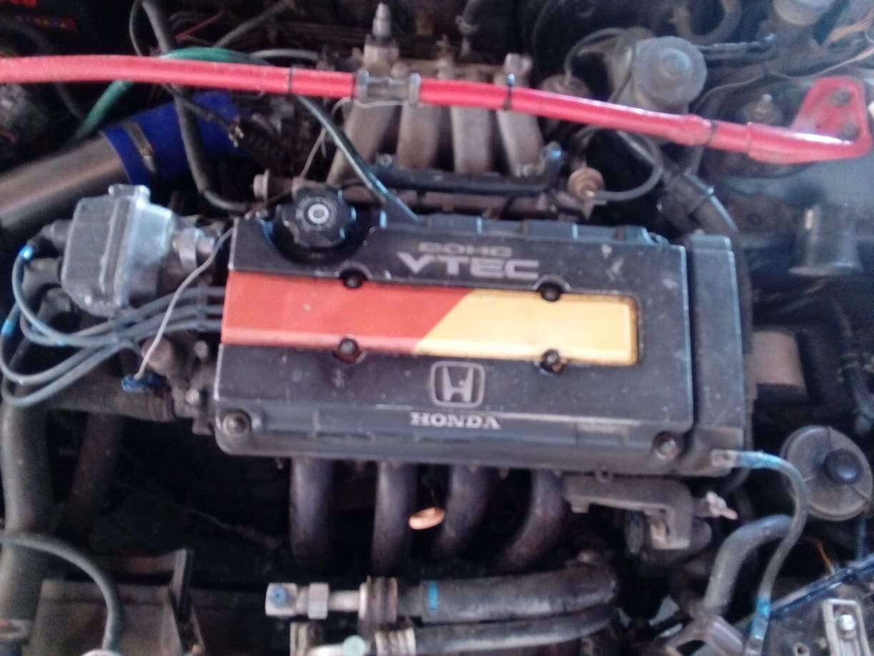 Погоня за счастьем или свап на B18C4 — Honda Civic Coupe (5G), 1,8 л ...