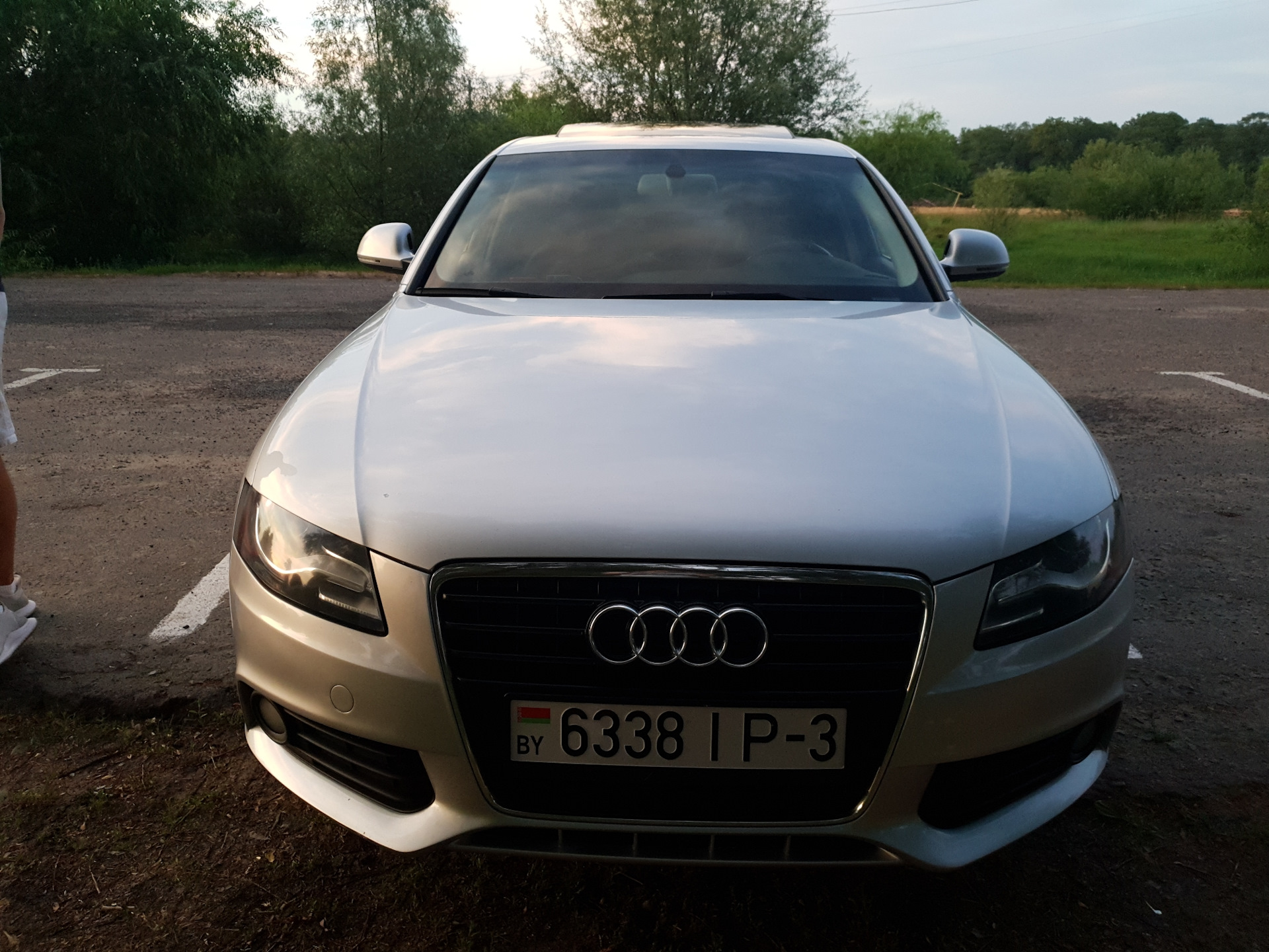 Полировка фар — Audi A4 (B8), 2 л, 2008 года | тюнинг | DRIVE2