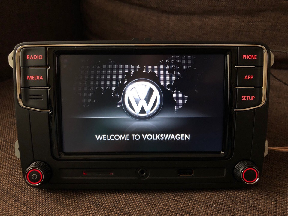 RCD 340 Visteon — Volkswagen Tiguan (1G), 2 л, 2013 года | автозвук ...
