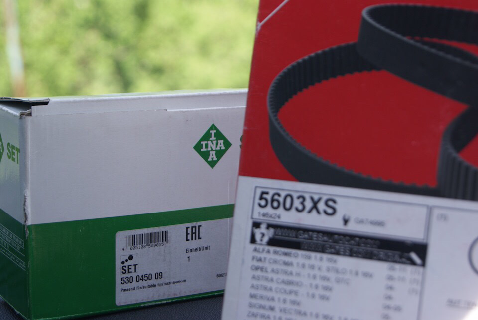 Комплект ГРМ Z18XER. — Opel Zafira B, 1,8 л, 2011 года | запчасти | DRIVE2