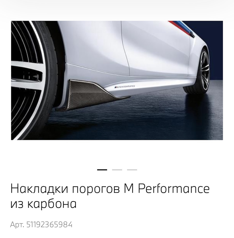 51192365984 Боковой щиток Крыло, Пр, карбон BMW | Запчасти на DRIVE2