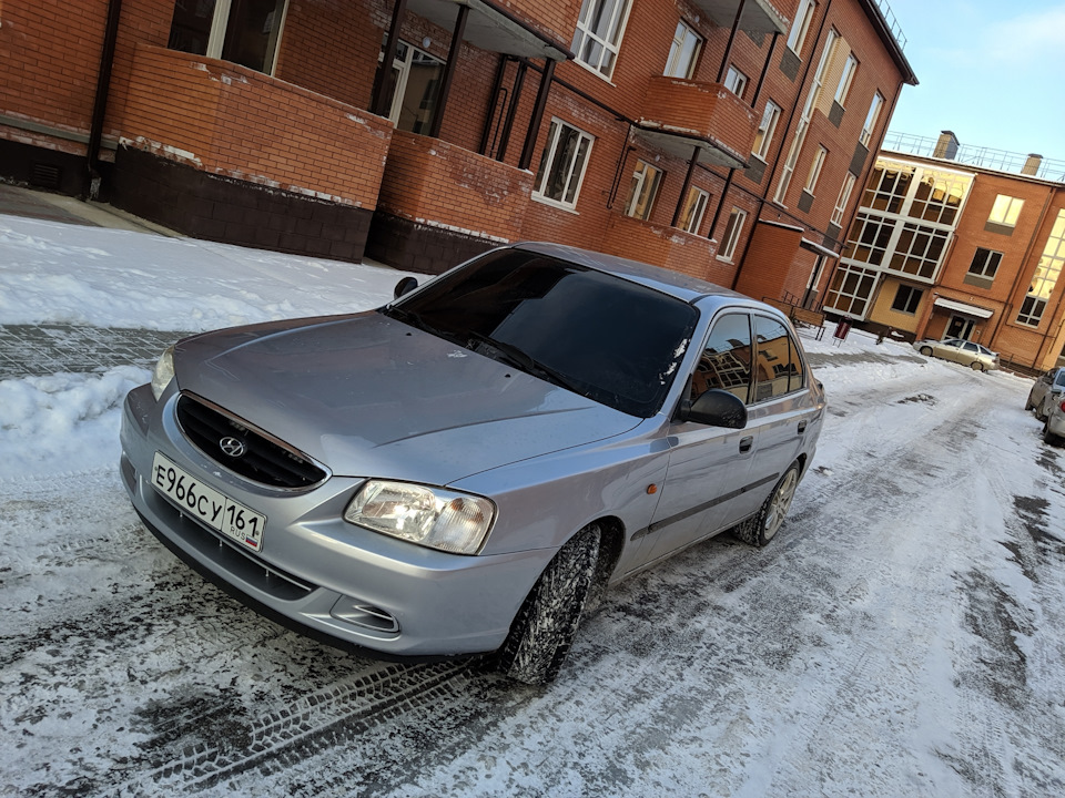 #32 Просто фото — Hyundai Accent (2G), 1,5 л, 2007 года | фотография | DRIVE2