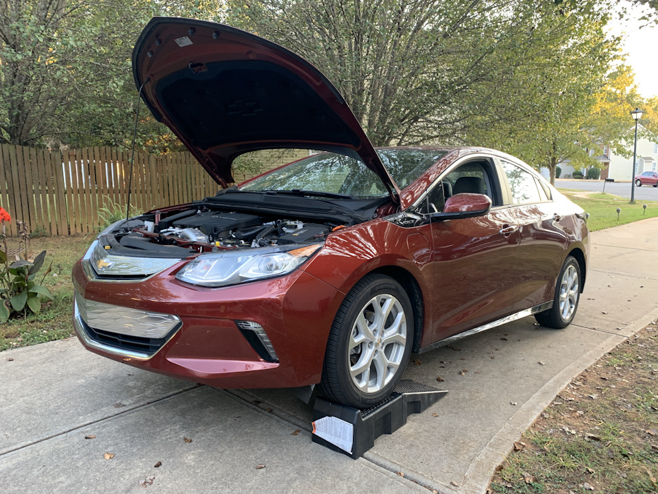 Первая замена масла. Надеюсь пронесет) — Chevrolet Volt (2G), 1,5 л ...