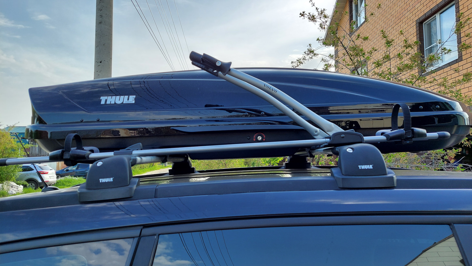 Открываем сезон с велокреплением Volvo 31330896 / THULE FreeRide 532 ...