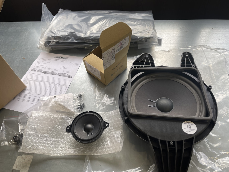 Установка Audi Sound System — Audi A5 (2G), 2 л, 2020 года | автозвук ...