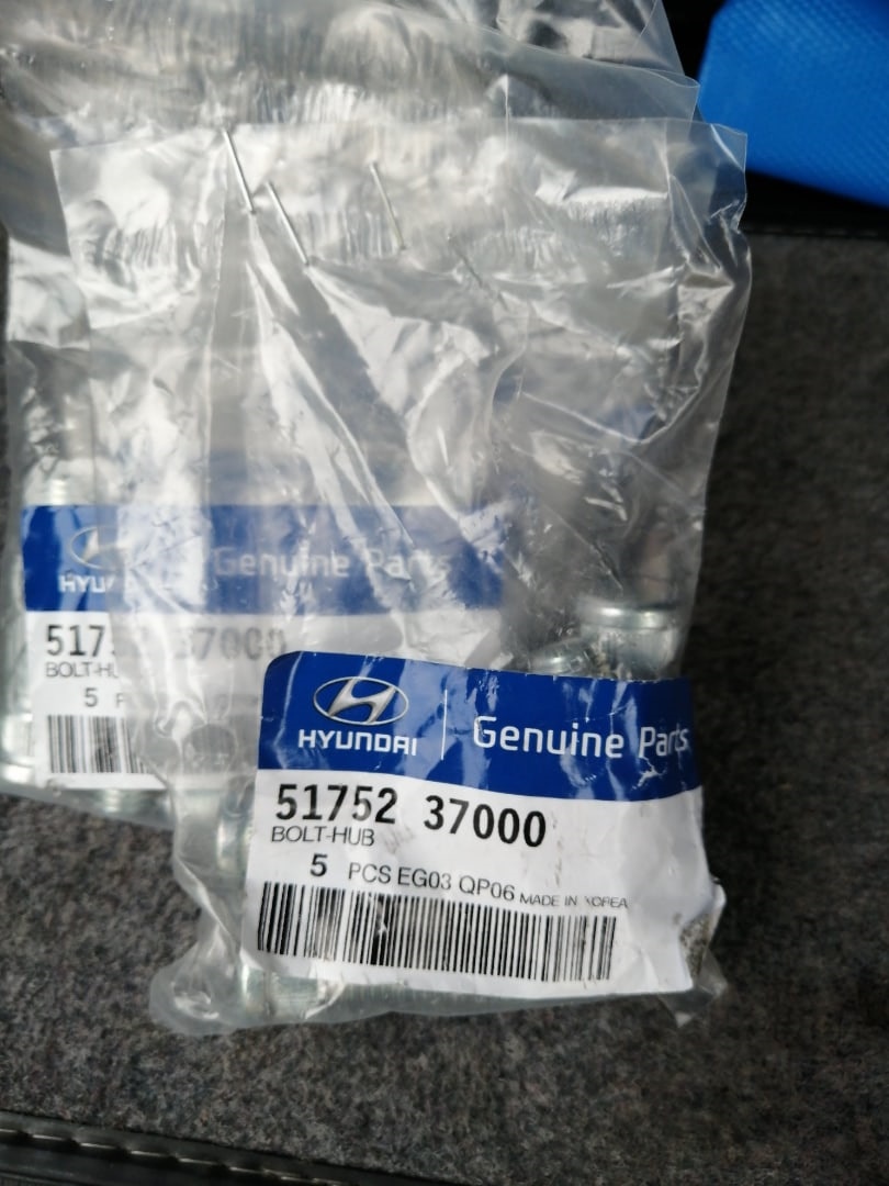 5175237000 БОЛТ М12 KIA HYUNDAI | Запчасти на DRIVE2