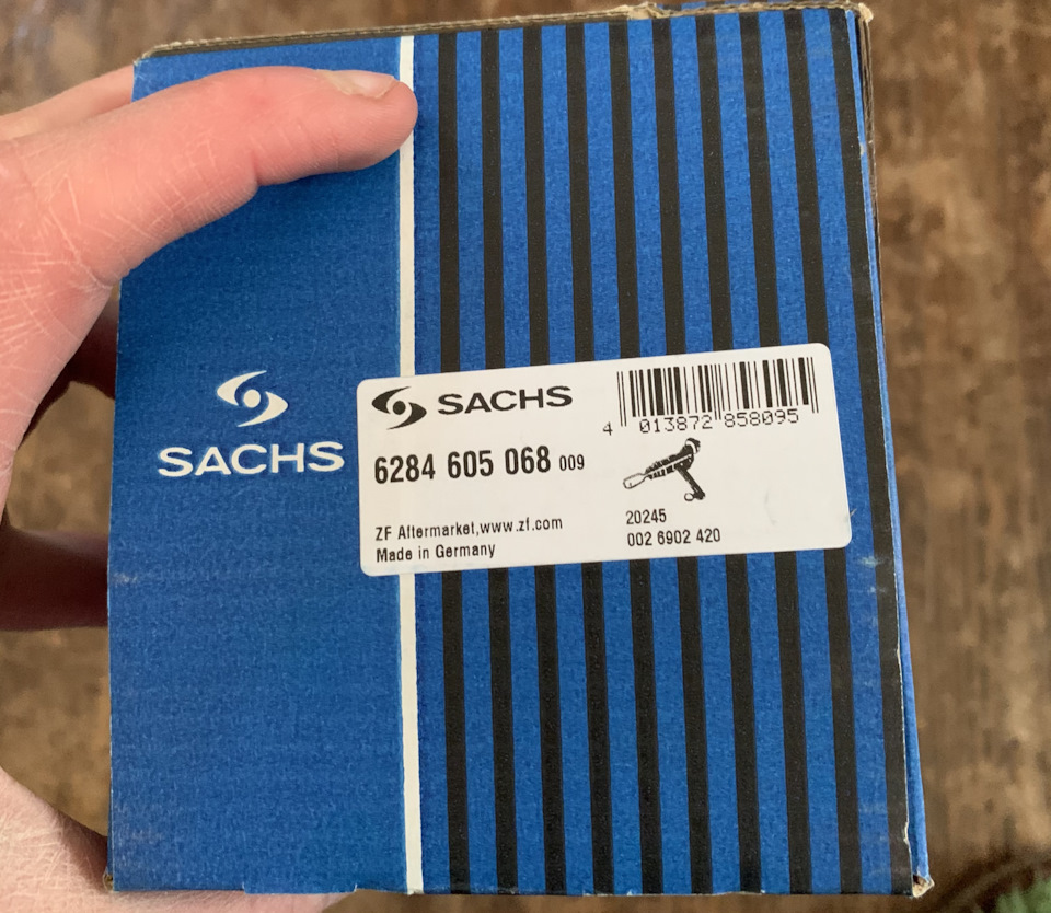 6284605068 Главный цилиндр сцепления SACHS | Запчасти на DRIVE2