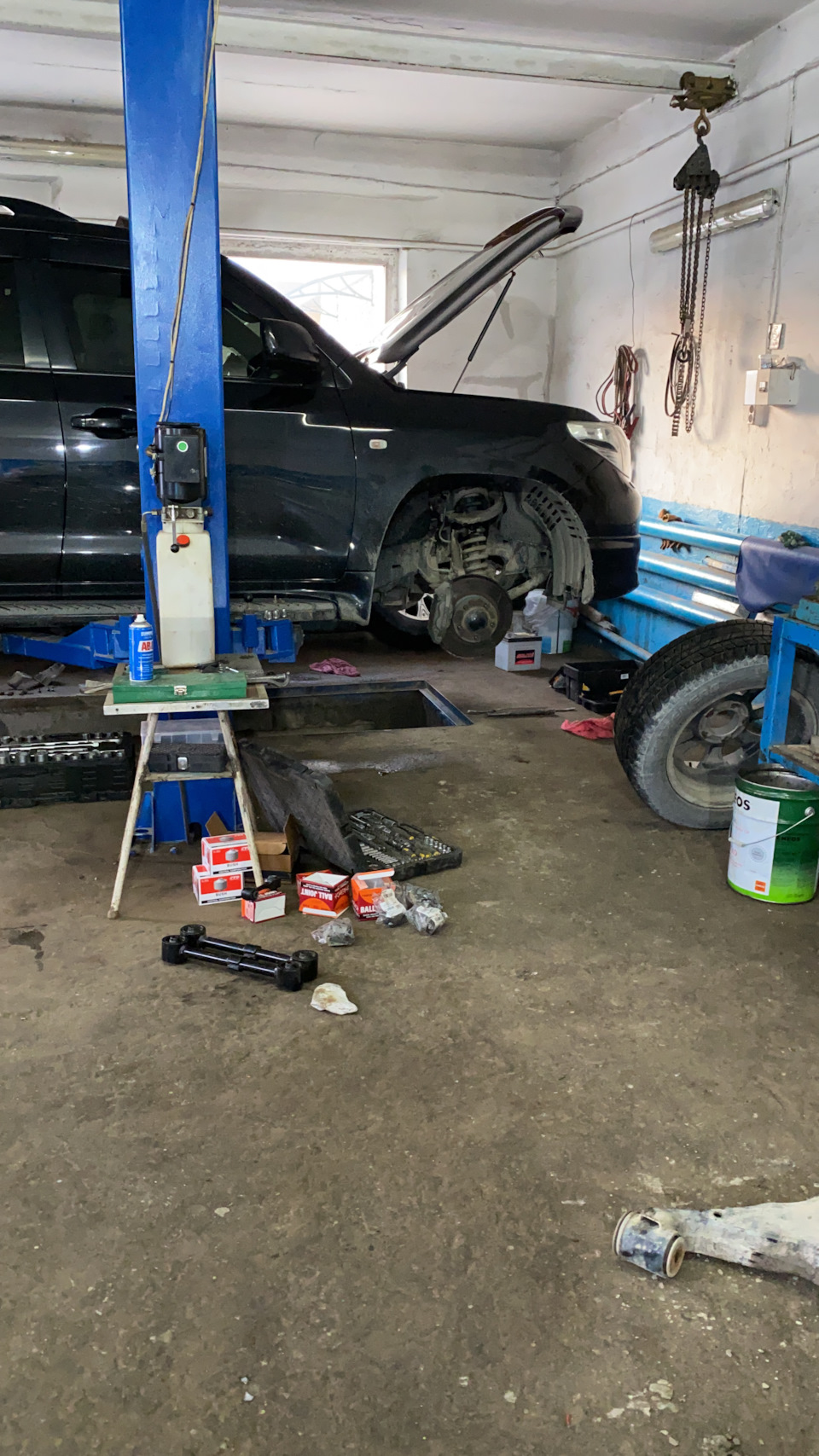 Ходовочка — Toyota Land Cruiser 200, 4,7 л, 2008 года | визит на сервис ...