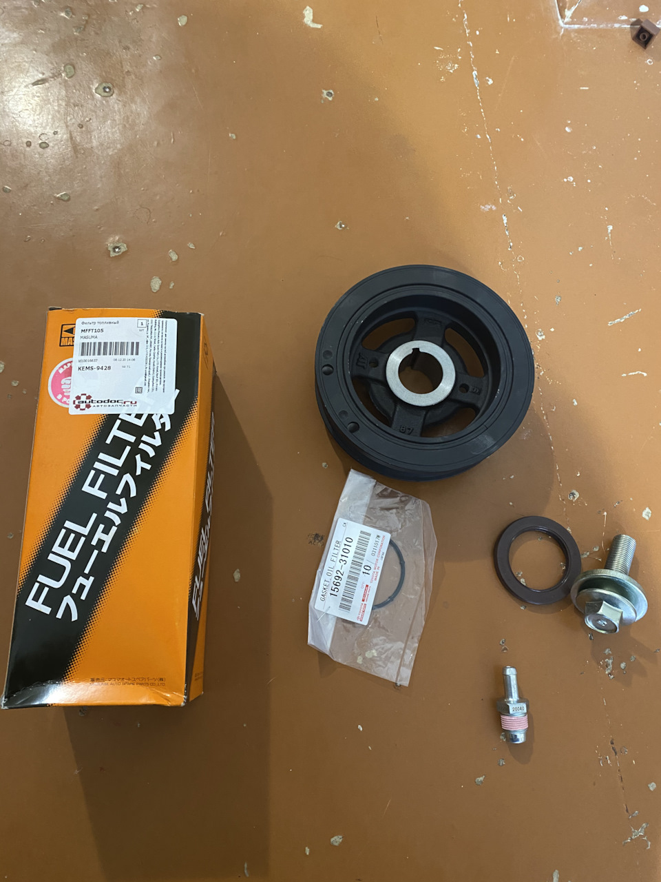 1569231010 Прокладка масляного фильтра TOYOTA LEXUS | Запчасти на DRIVE2