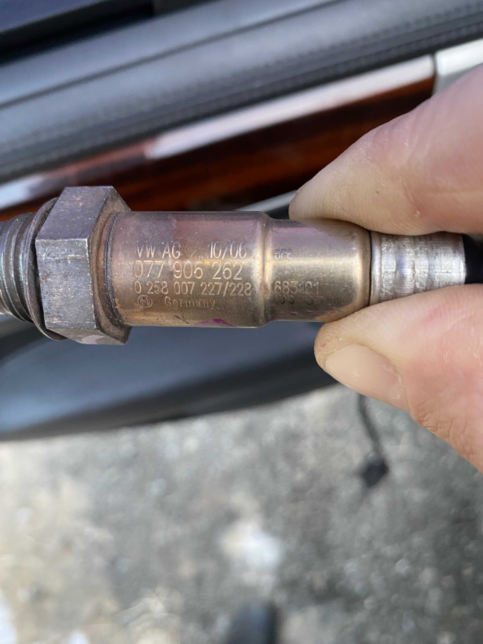 077906262 Лямбда-зонд VAG | Запчасти на DRIVE2