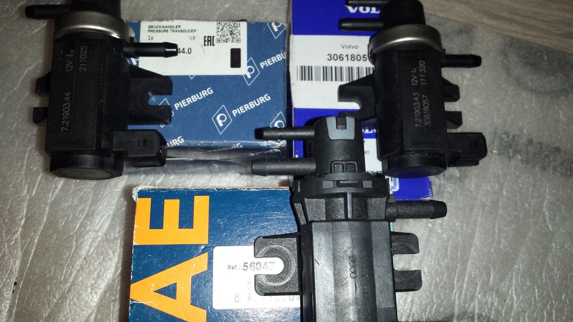 1.9DI — Проверка клапана управления турбиной N75 (30618057) — Volvo V40 ...