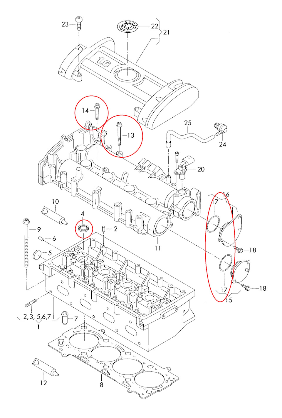 Устранение масложора — Skoda Fabia Combi Mk2, 1,6 л, 2008 года | визит ...