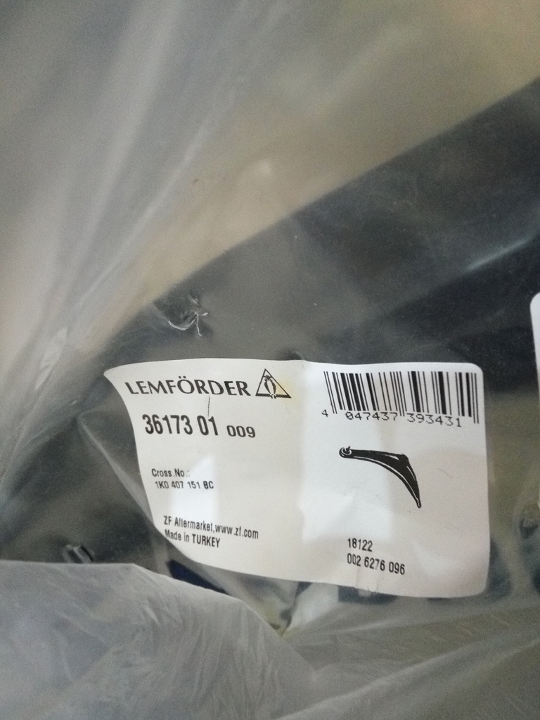 3617301 Рычаг подвески LEMFORDER | Запчасти на DRIVE2