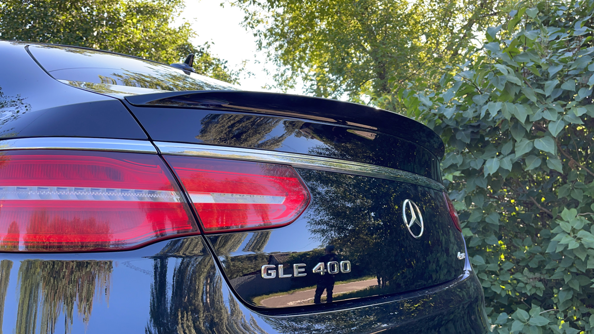 #11 Установил спойлер от 43 оригинал — Mercedes-Benz GLE-Class Coupe ...