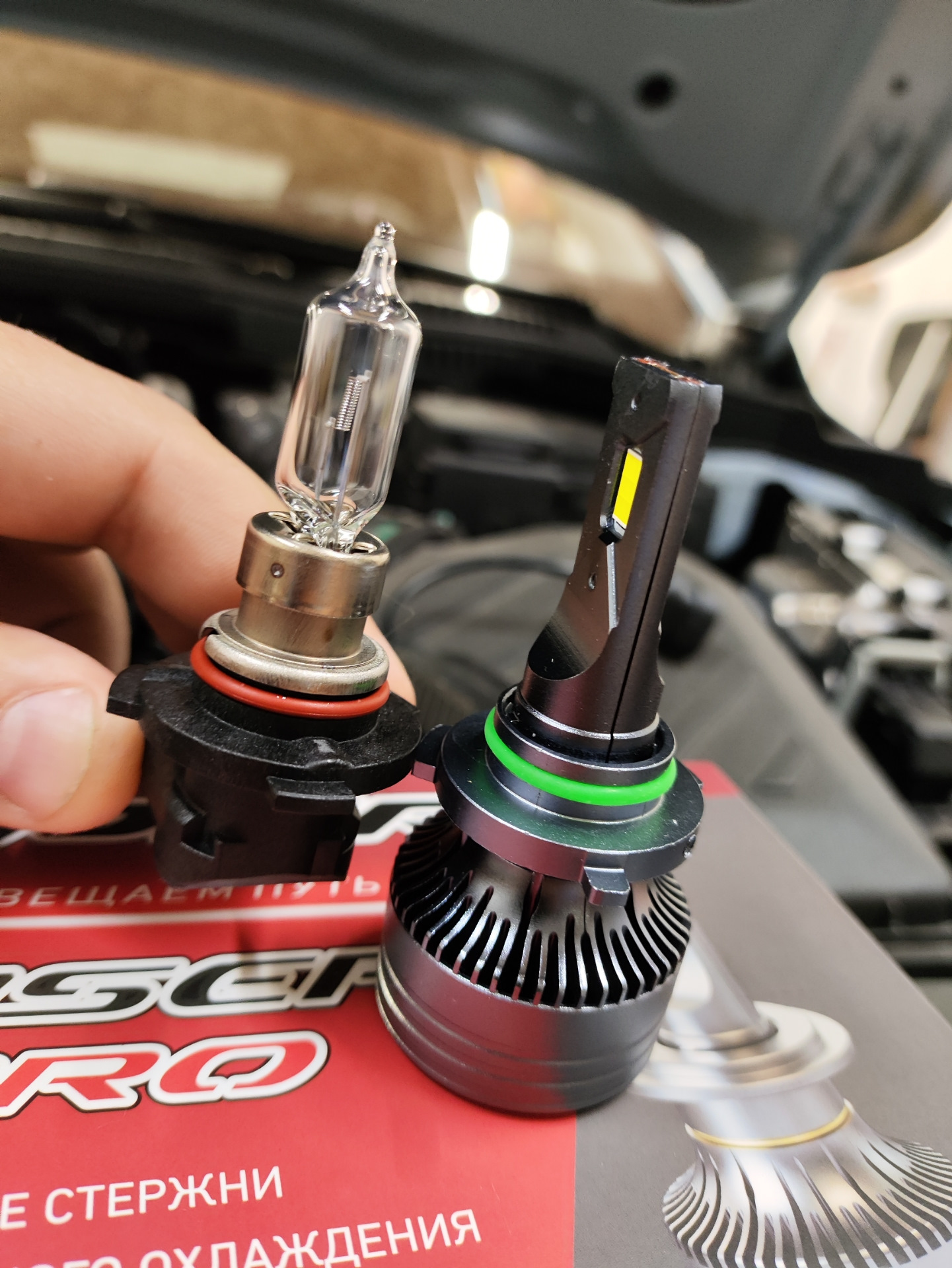 Лед лампы Viper laser pro hb3 в ближний! — Geely Emgrand, 1,5 л, 2024 года | наблюдение | DRIVE2