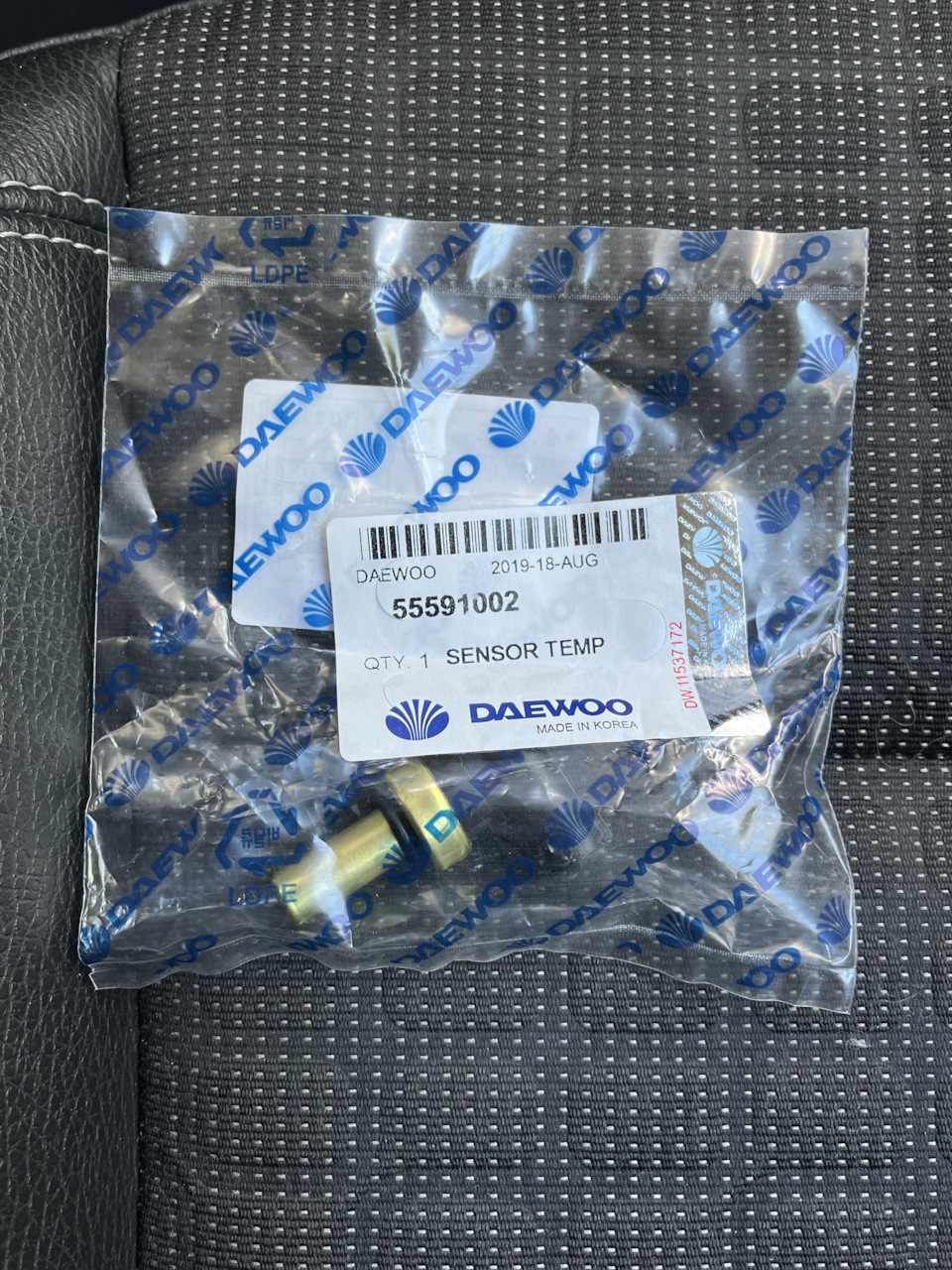 55591002 Датчик температуры охлаждающей жидкости GM | Запчасти на DRIVE2
