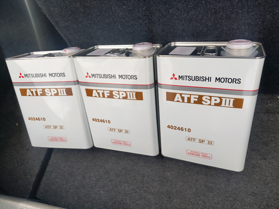 4024610 Масло трансмиссионное DiaQueen ATF SP-III, 4л Mitsubishi ...