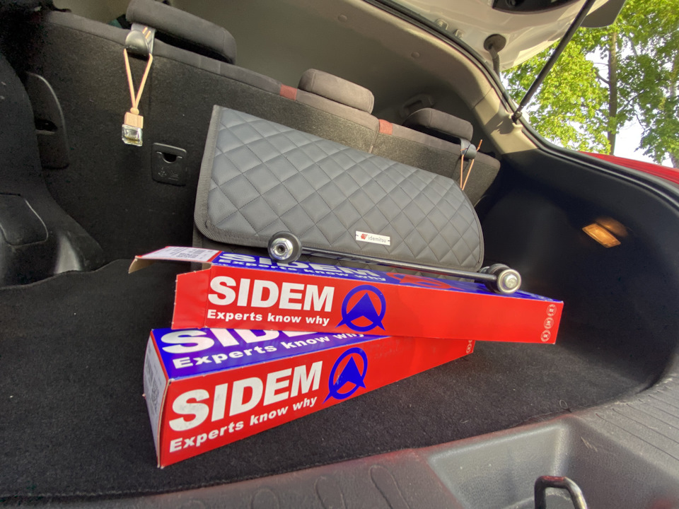 Передние стойки стабилизатора SIDEM — Mitsubishi Outlander XL, 2,4 л ...