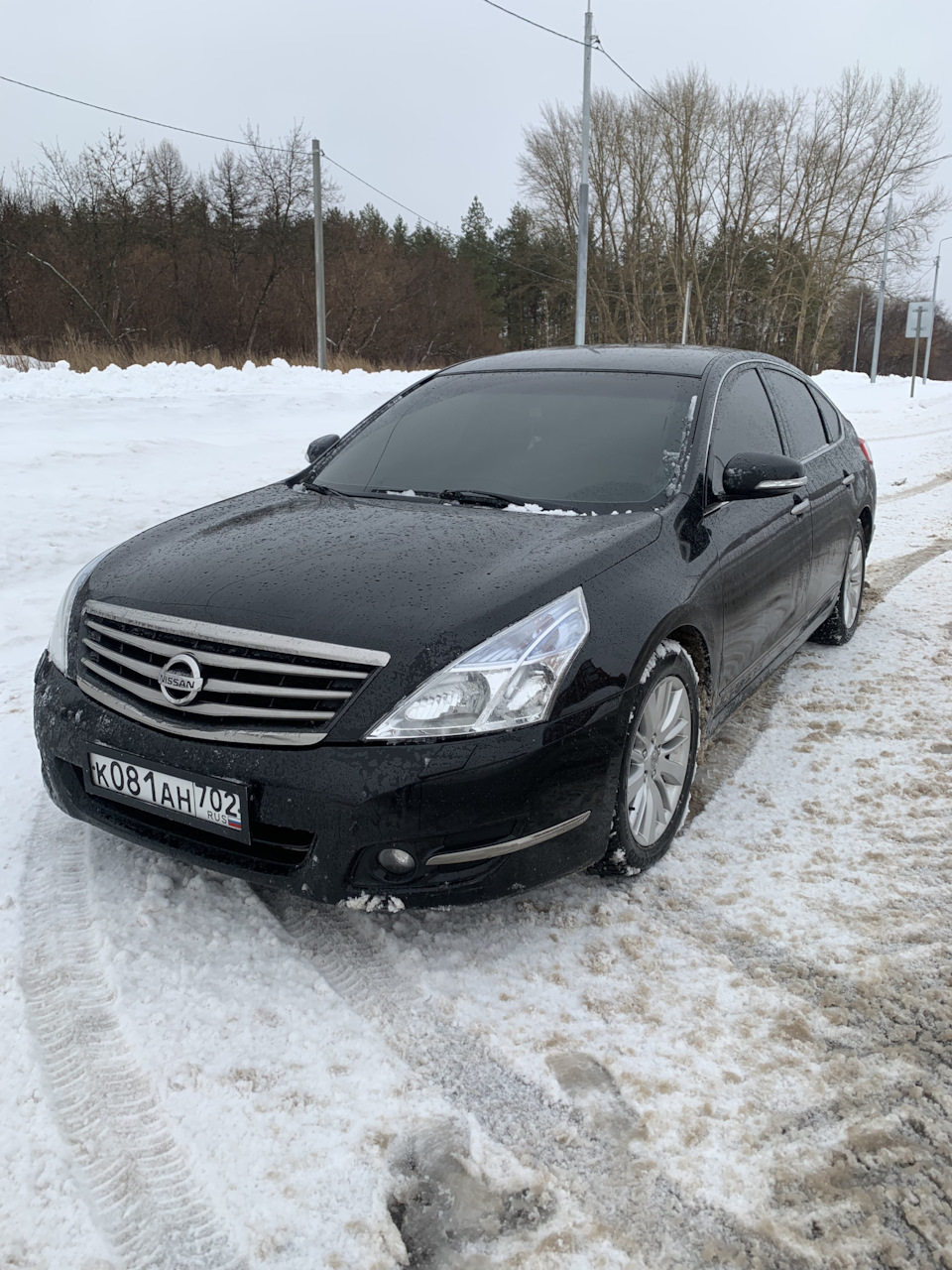 #24 Чистые фото завершающие зиму — Nissan Teana (J32), 2,5 л, 2013 года ...