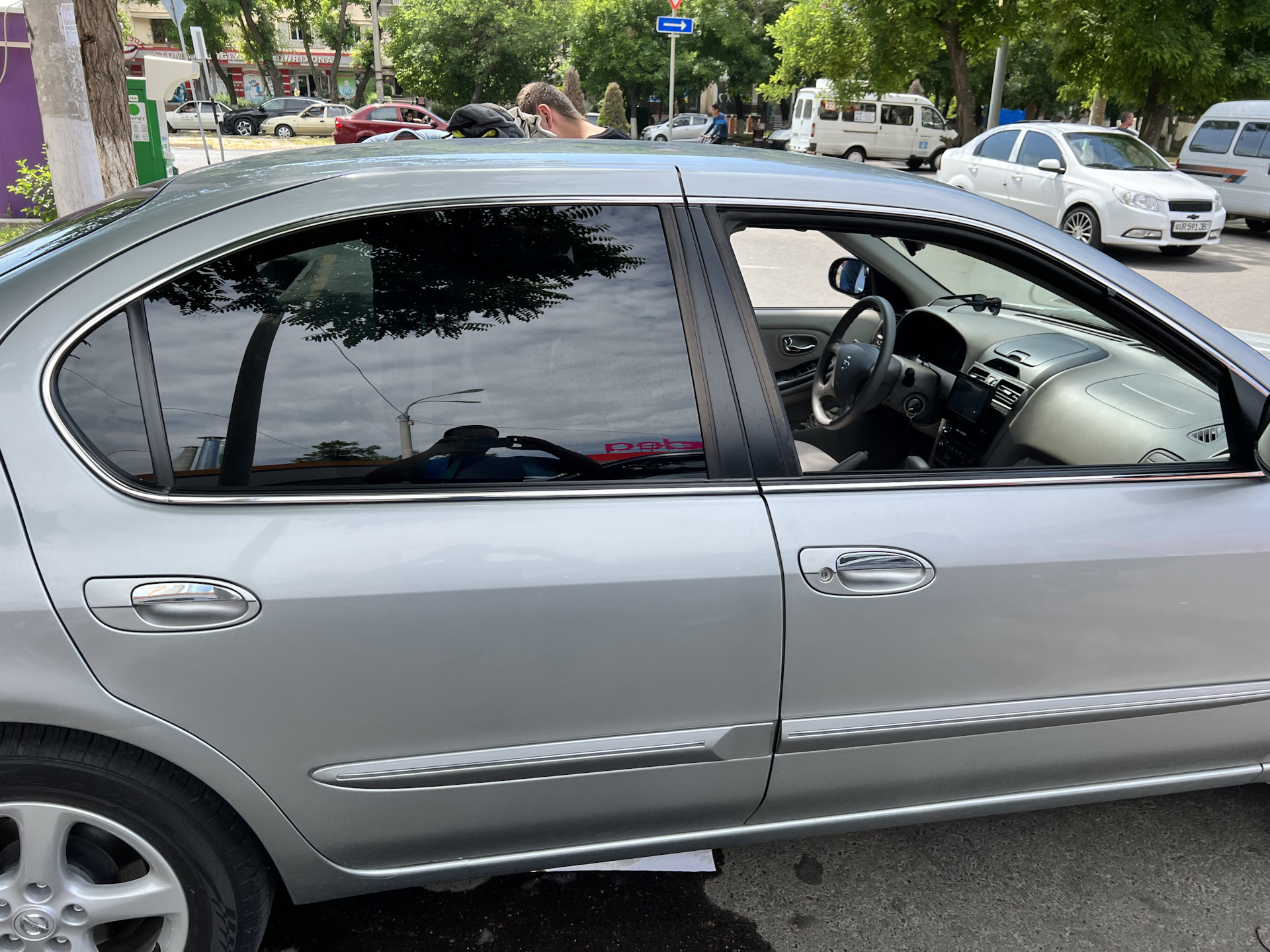 Тонировка + атермалка! — Nissan Maxima QX (A33), 3 л, 2006 года ...