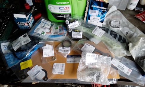 1305A324 ПРОКЛАДКА КРЫШКИ ТЕРМОСТАТА Mitsubishi | Запчасти на DRIVE2