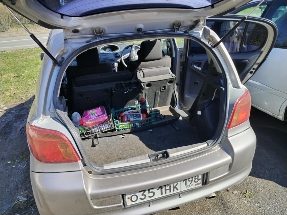 4 тысячи позади — Toyota Vitz (10), 1,5 л, 2001 года | наблюдение | DRIVE2