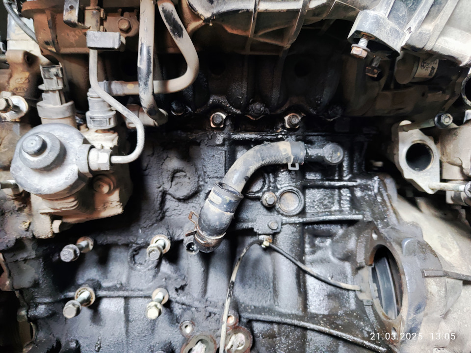 Замена прокладки впускного коллектора. — Hyundai ix35, 2 л, 2011 года ...