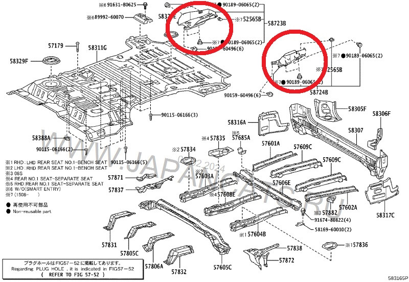 9018906065 КЛИПСА КРЕПЕЖНАЯ 161 TOYOTA LEXUS | Запчасти на DRIVE2