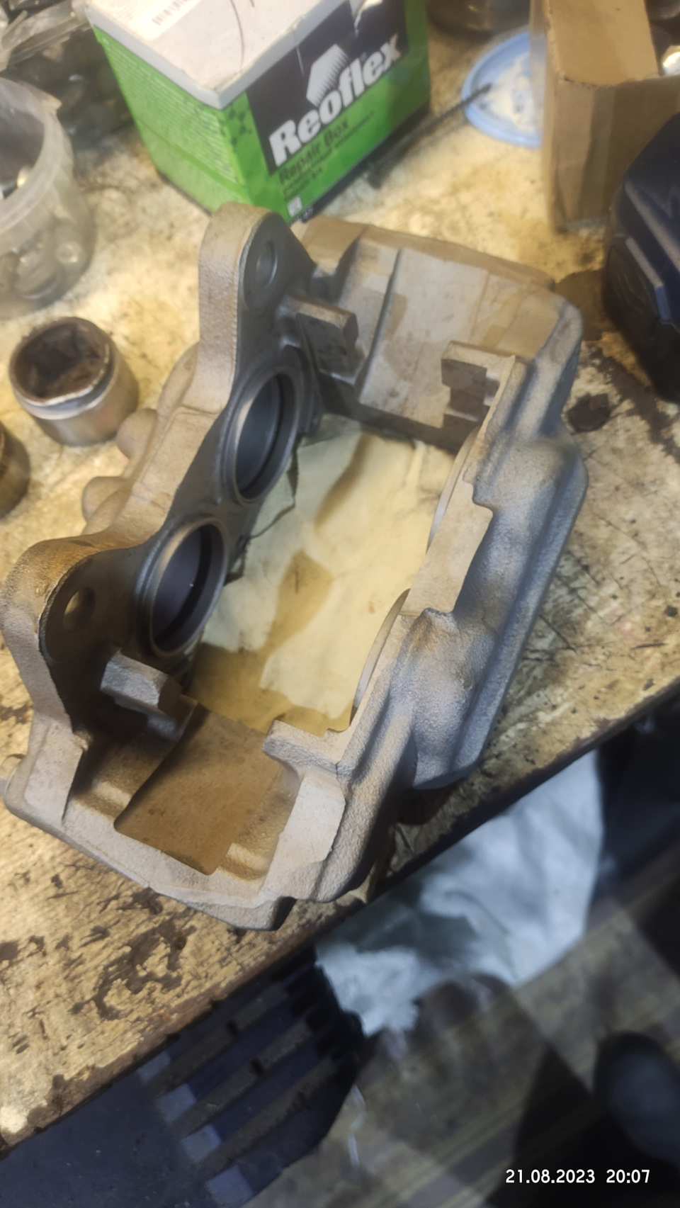 Тормозная система, перед (тормозные диски, колодки, ревизия суппортов ...