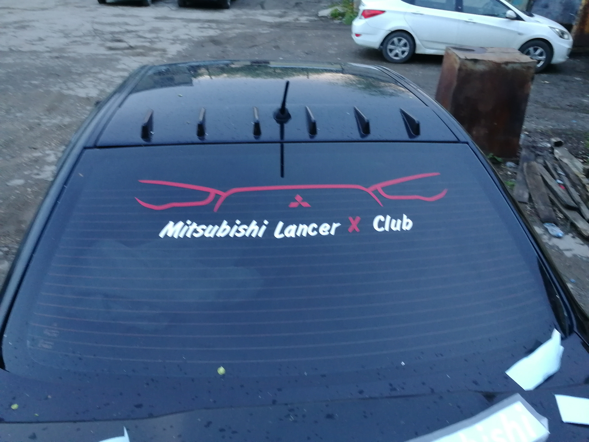 Автозакрытие дверей — Mitsubishi Lancer X, 2,4 л, 2007 года | тюнинг ...