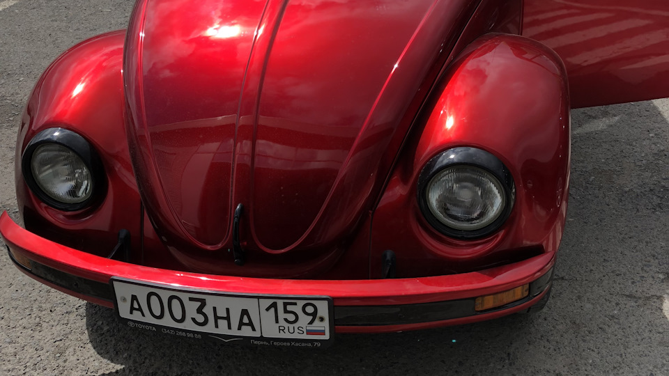 Volkswagen Kafer 1.6 бензиновый 1992 | на DRIVE2