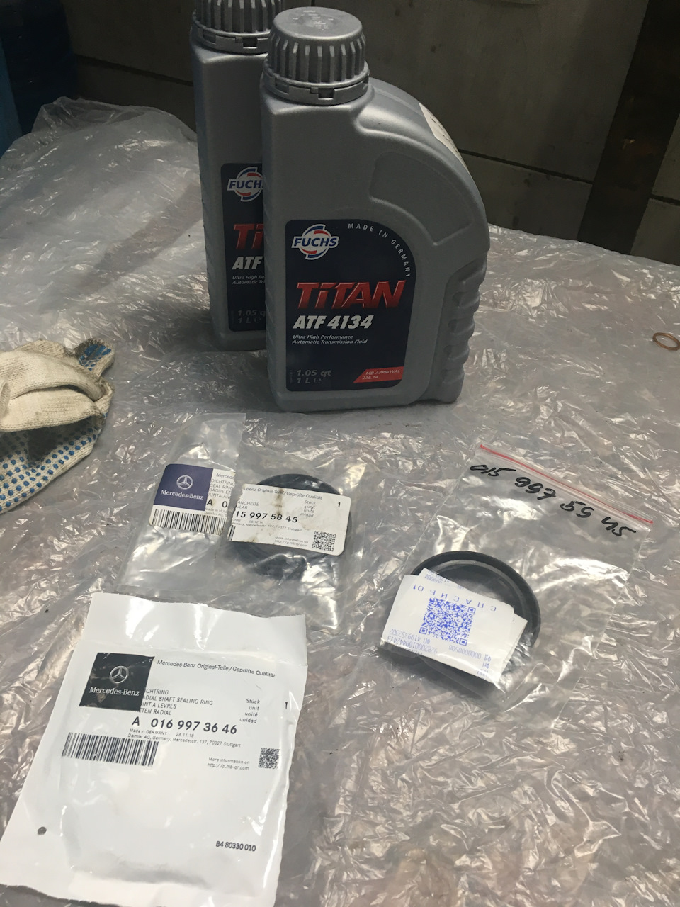 Замена сальника раздатки X166 (с off-road пакетом) — Mercedes-Benz GL ...