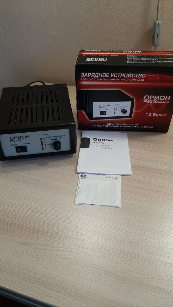Зарядное устройство Орион PW270, Лада Калина Юнивёрсал — DRIVE2