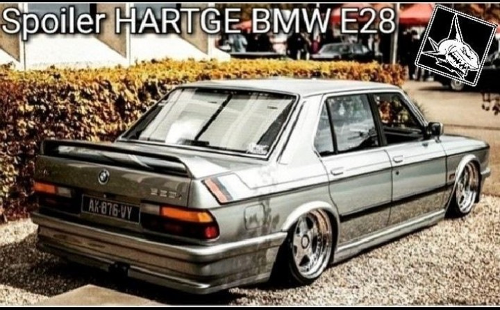 Спойлер Hartge Bmw e28 KVR 🆑assic — BMW 5 series (E28), 2,7 л, 1986 ...