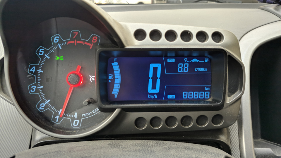 Магическое число 8. — Chevrolet Aveo Sedan (2G), 1,6 л, 2012 года ...